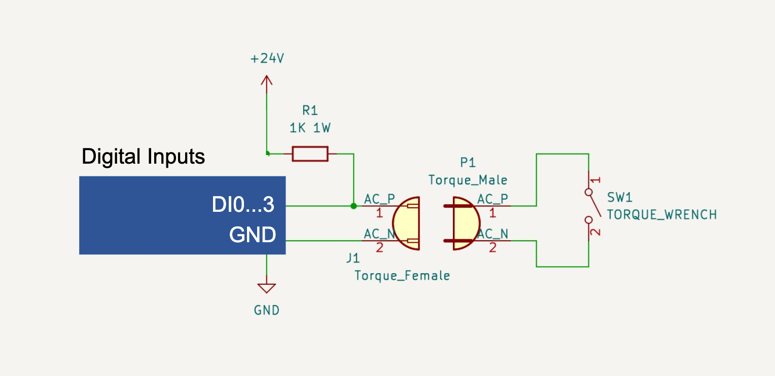 Installing a Torque Wrench: Digital Input - Rapta Inc